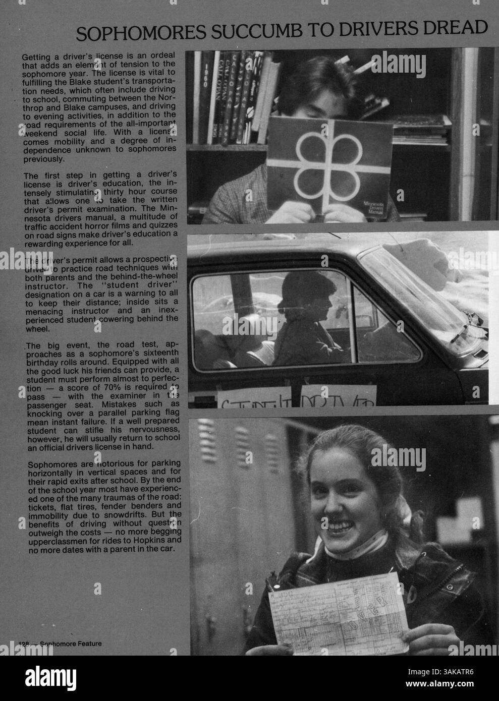 Blake School's 1982 Yearbook, 'Reflections,' showcases the school year ...