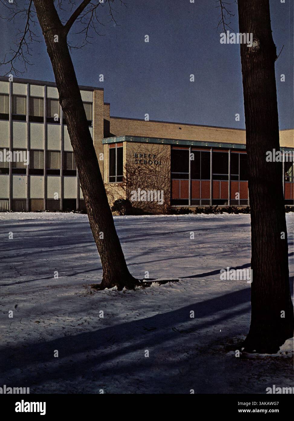 The 1964 Breck High School yearbook, 'Mustang', documents the academic ...