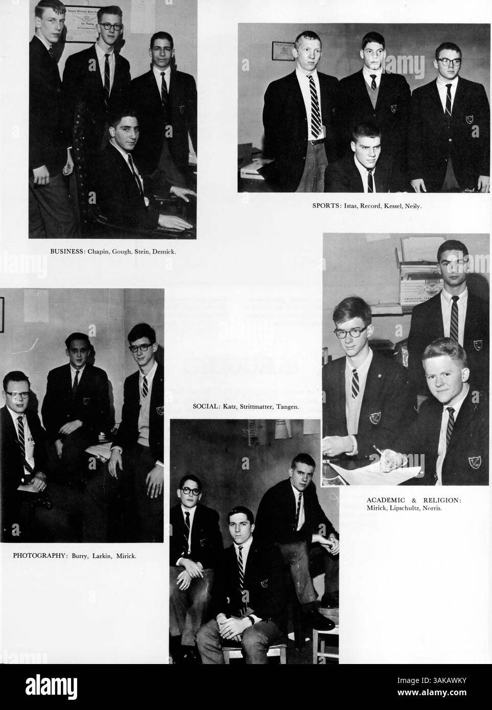 The Mustang 1964 Yearbook from Breck High School chronicles the ...