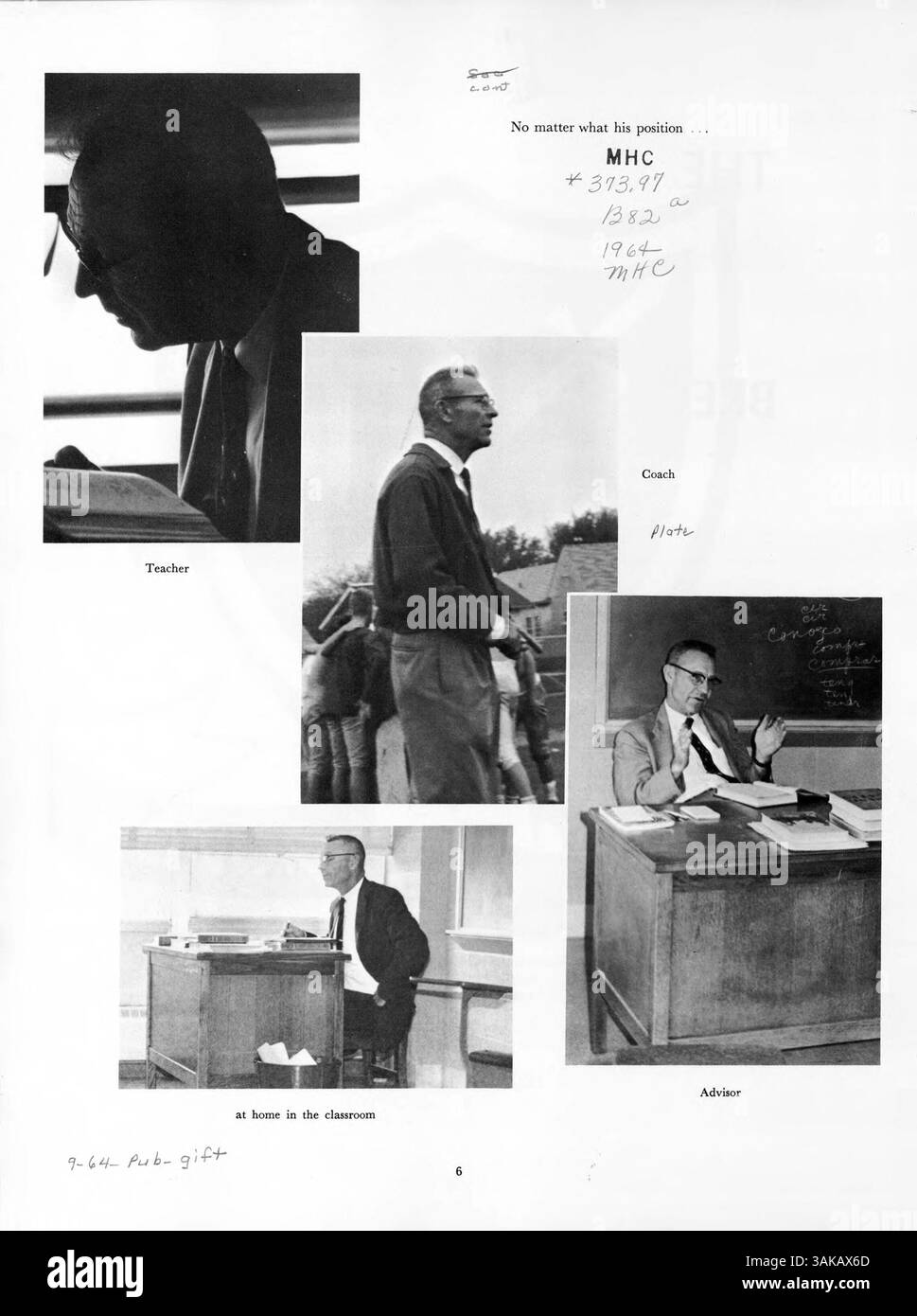 This Breck High School yearbook from 1964, titled Mustang, documents ...