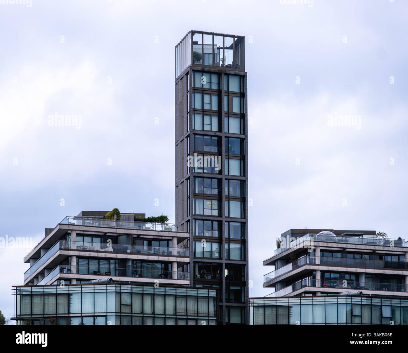 Tate Modern Tower London Stock Photo - Alamy