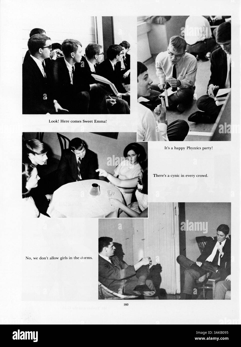 The 1965 Breck High School yearbook, Mustang 1965, documents the ...