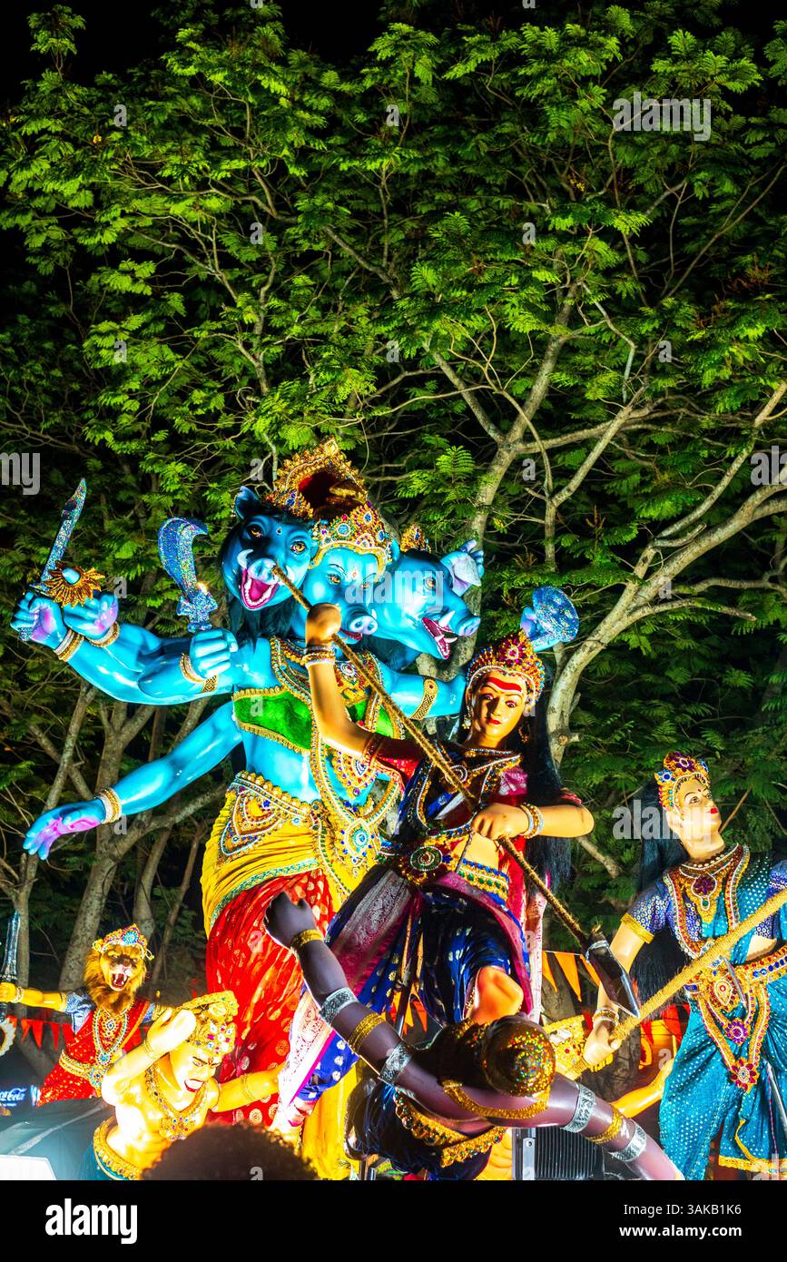 Panaji Goa, India, March 22nd 2025 traditional and religious figures ...