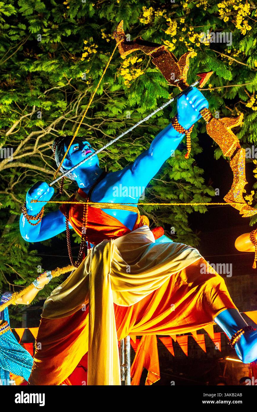 Panaji Goa, India, March 22nd 2025 traditional and religious figures ...