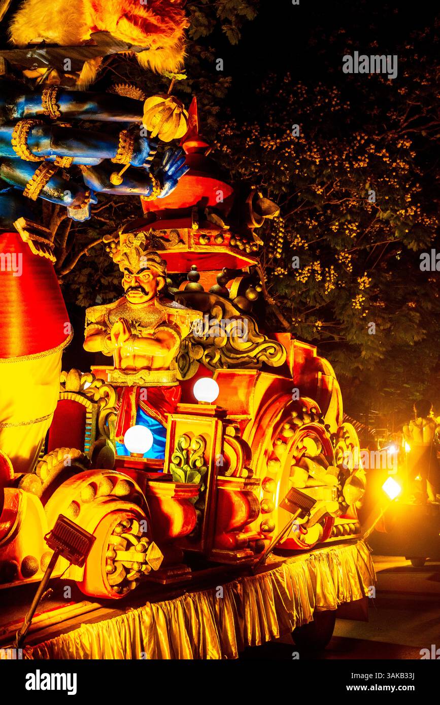 Panaji Goa, India, March 22nd 2025 traditional and religious figures ...