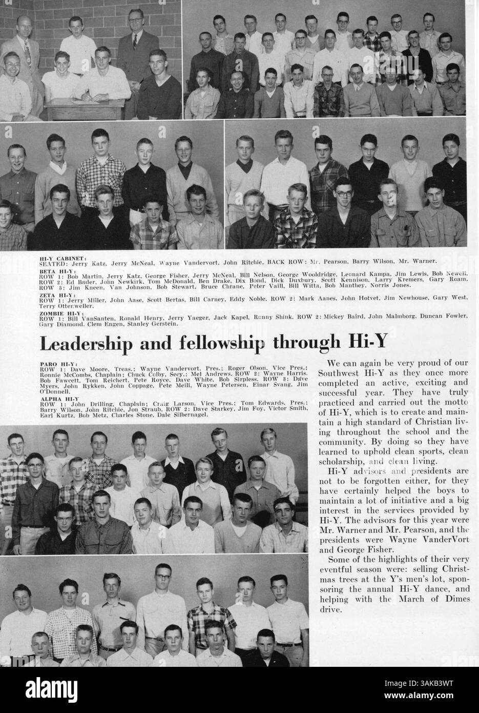 This yearbook from Southwest High School details the students, faculty ...