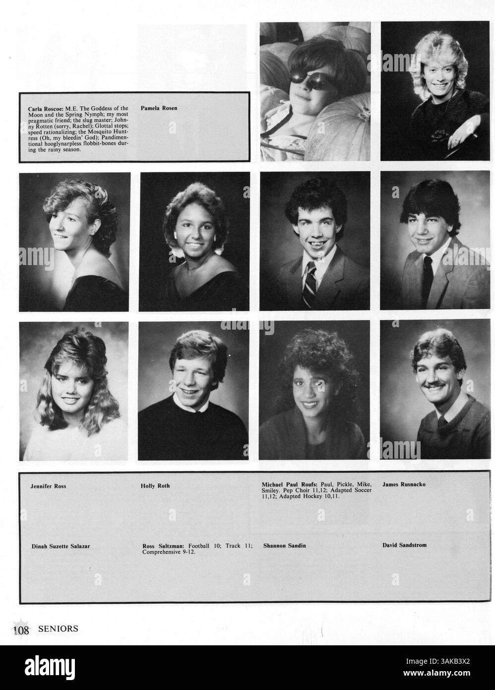 The 1986 South High Yearbook captures highlights of the 1985-1986 ...