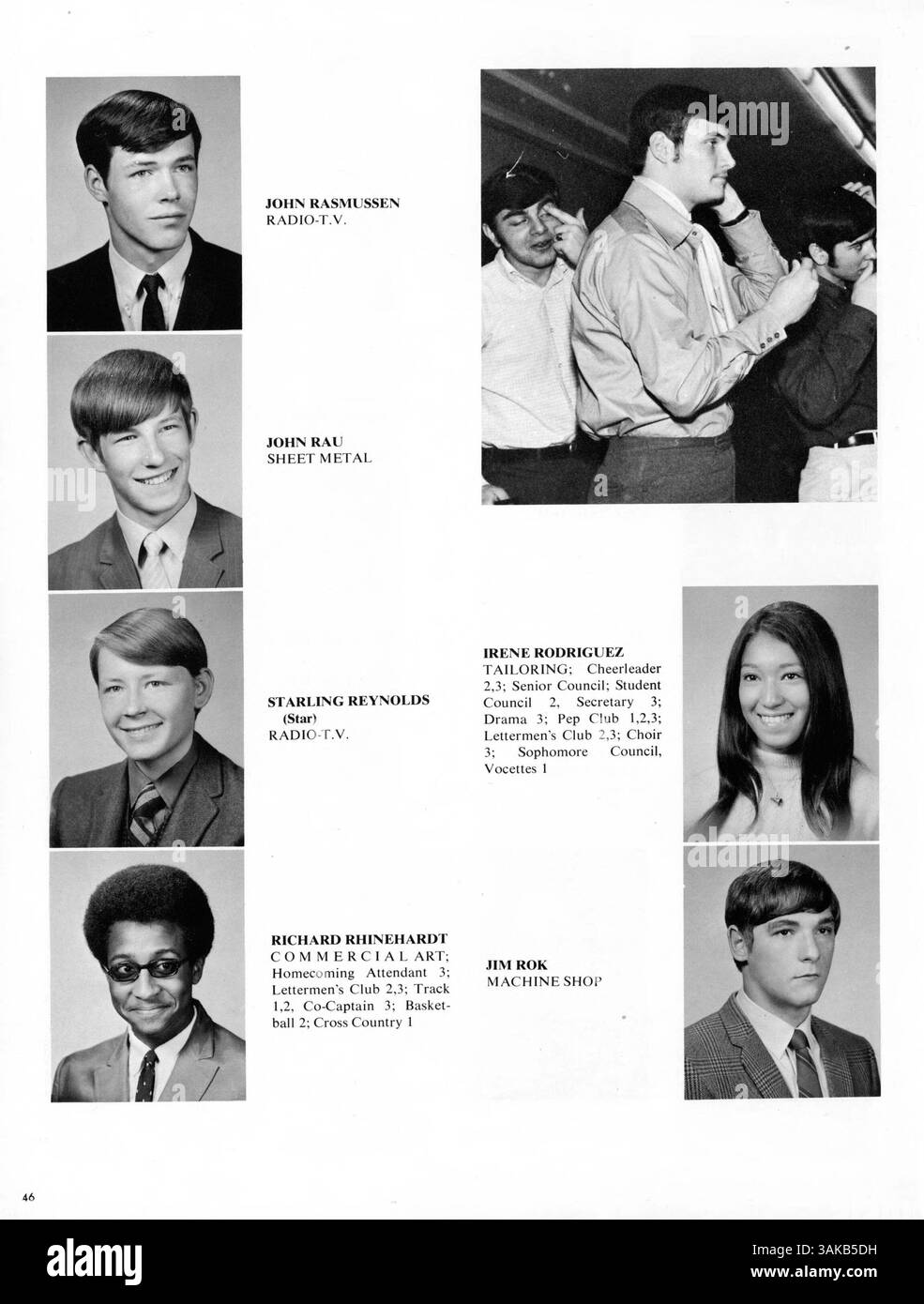 This 1970 '70 Tradewind' yearbook documents the students, faculty ...