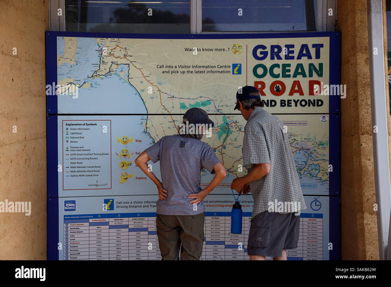 April 12, 2025, Princetown, Victoria State, Australia: Visitors seen ...