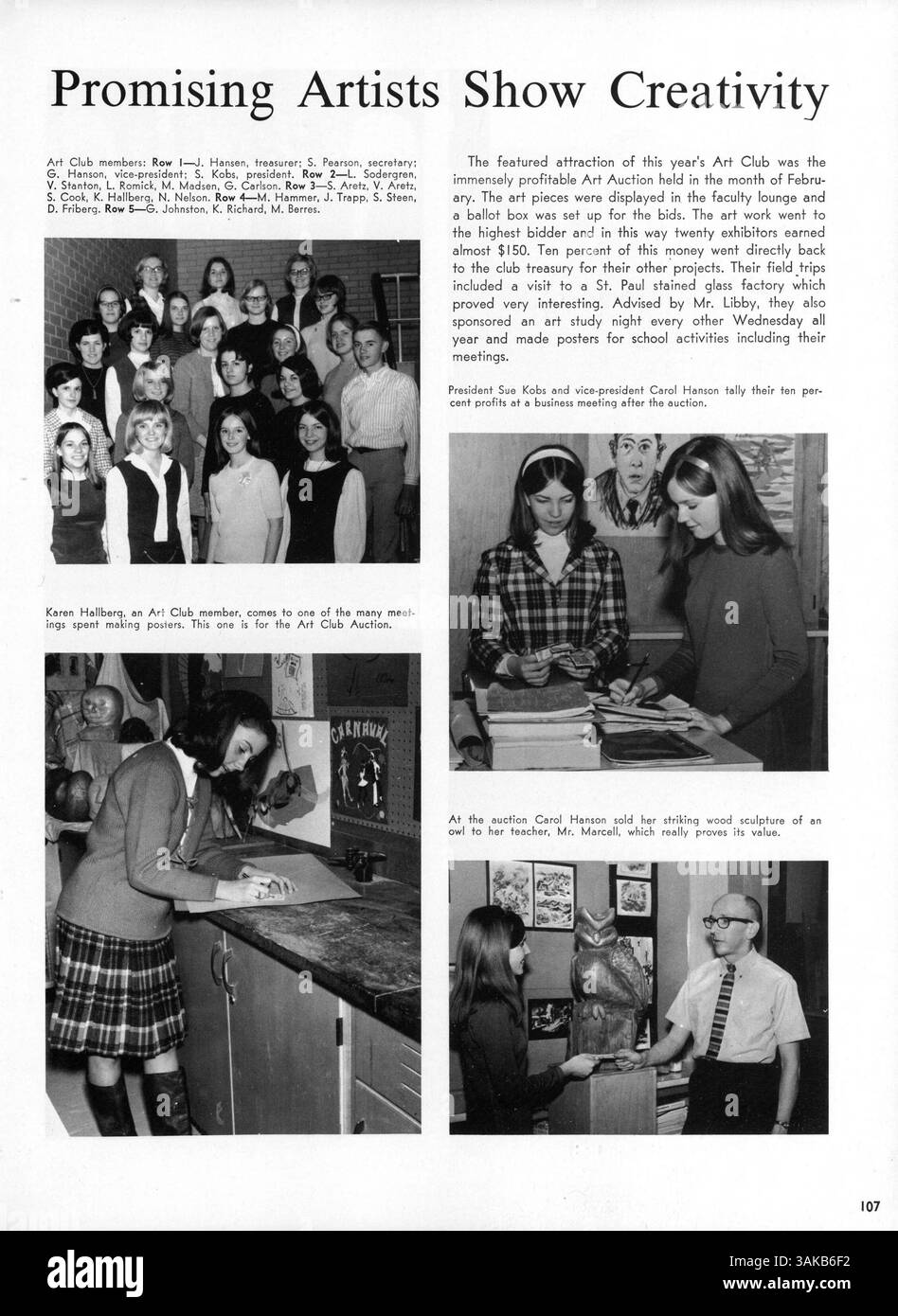 This 1966 high school yearbook from Richfield High School documents the ...