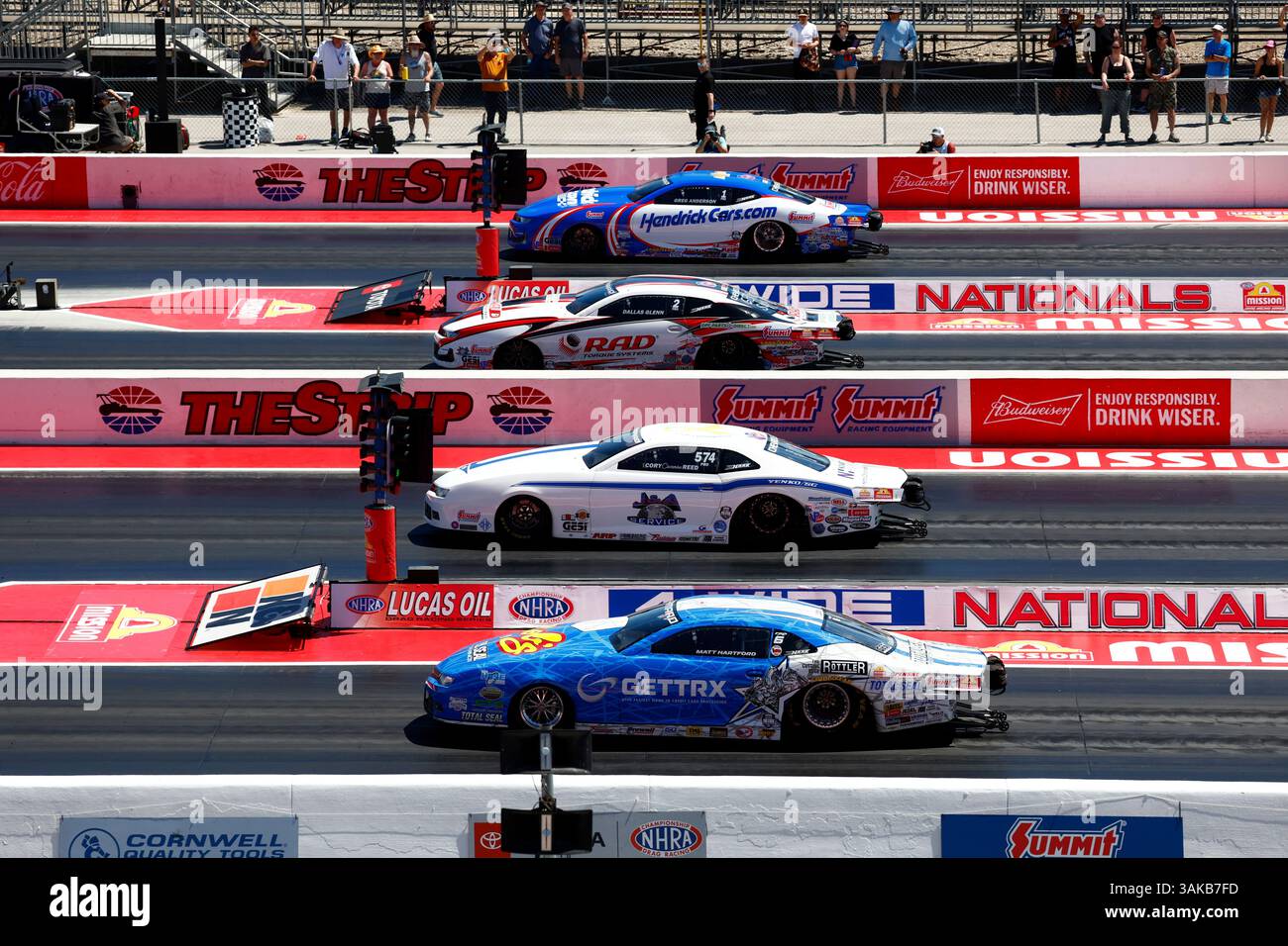 LAS VEGAS, NV - MARCH 05: Greg Anderson (1 PRO, top lane) HendrickCars ...