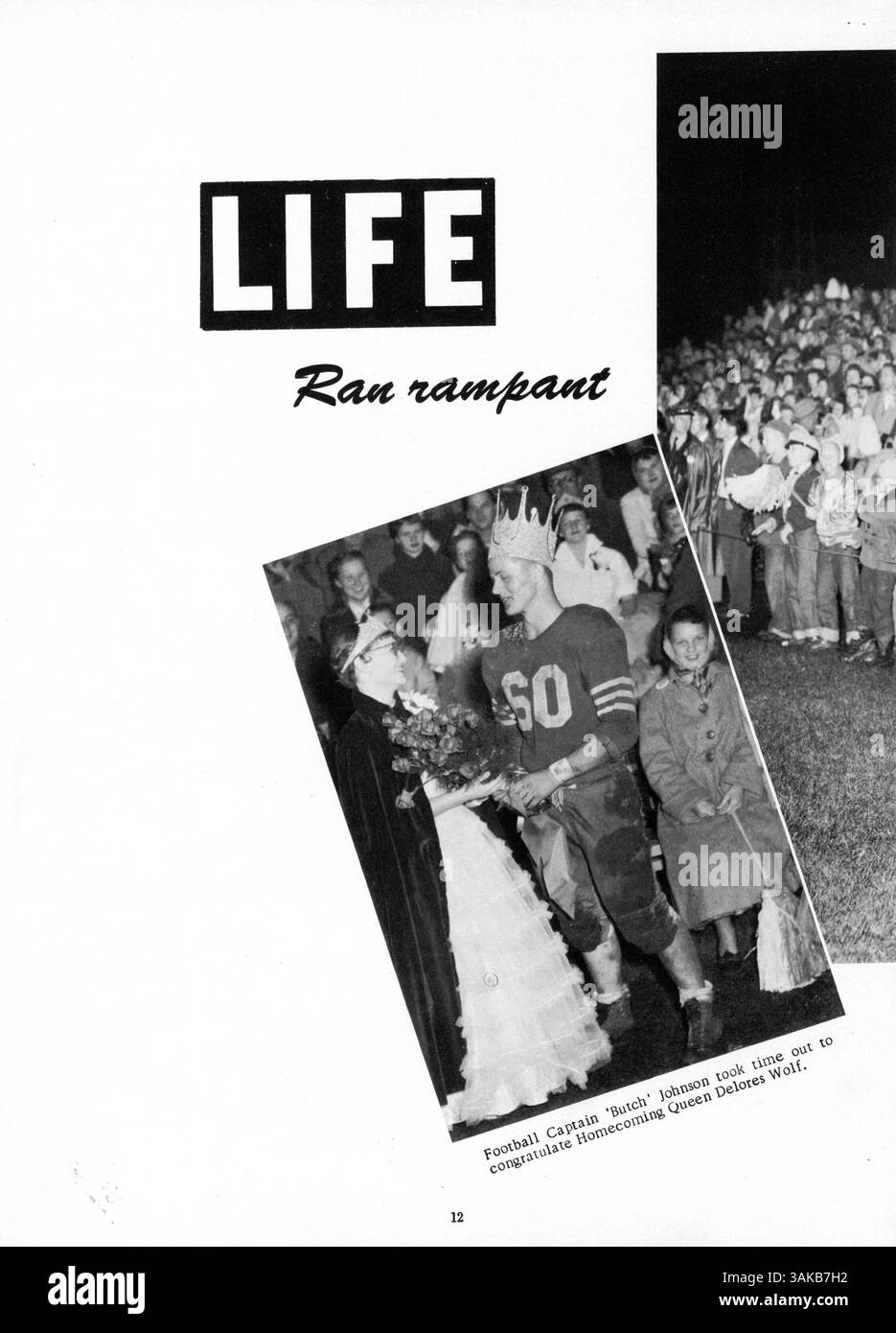 This 1955 edition of Bloomington High's yearbook includes student and ...