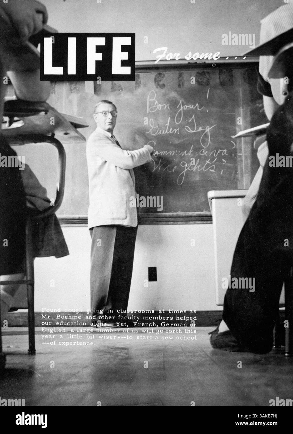 The 1955 Bloomington High School yearbook showcases students, teachers ...