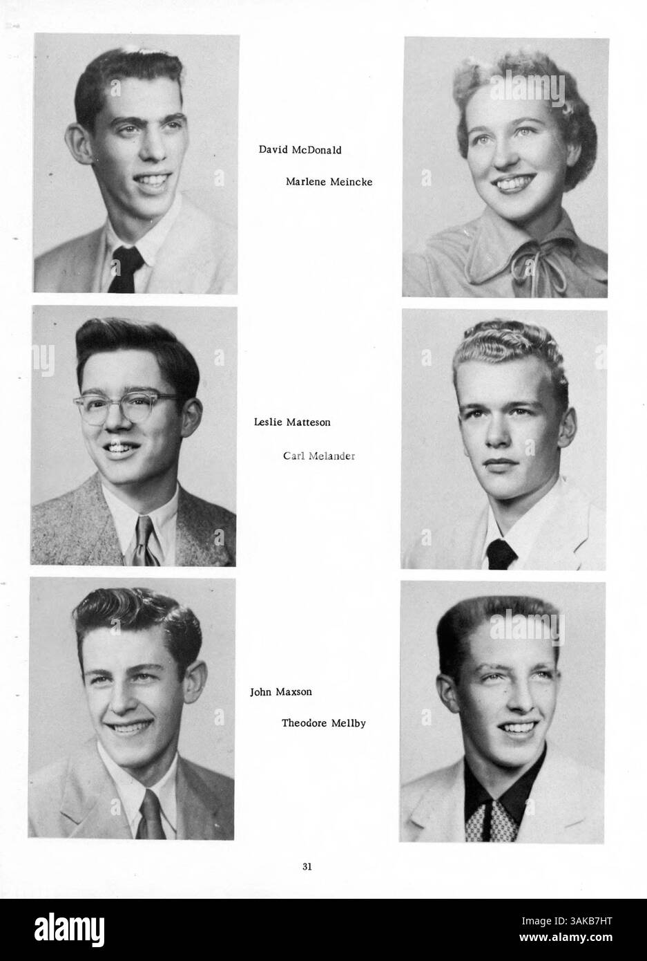 The 'Bear '55' yearbook captures student life at Bloomington High ...