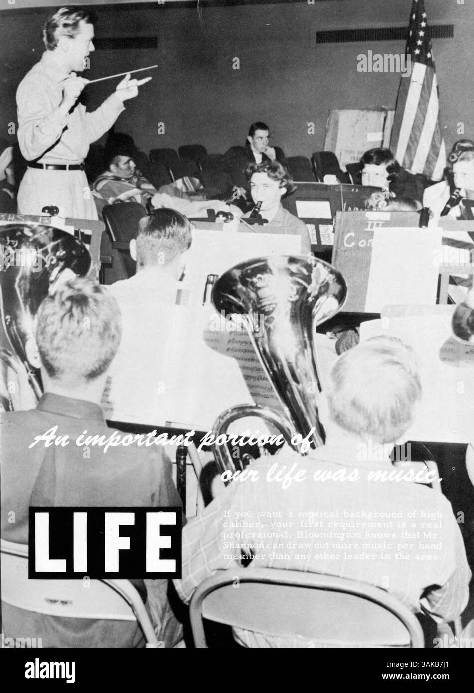 This 1955 yearbook from Bloomington High School includes portraits of ...