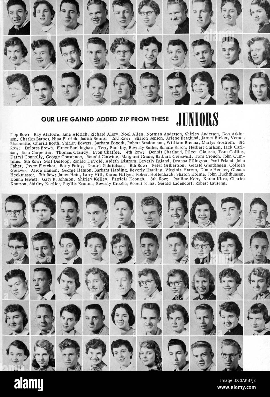 The 1955 Bloomington High Yearbook provides a snapshot of students ...