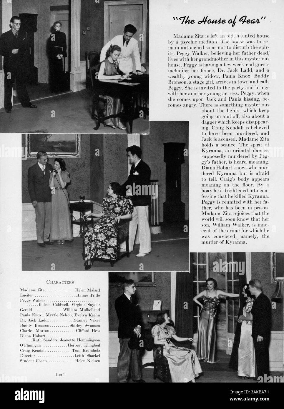 This 1938 high school yearbook from Roosevelt High School showcases ...