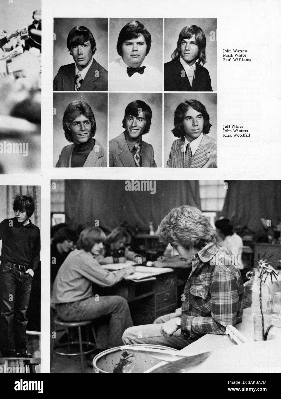 This 1974 yearbook captures key moments from the 1973-1974 school year ...