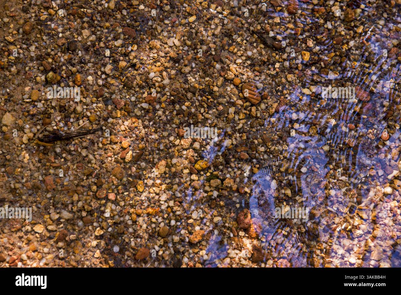 May 27, 2015 - River sandbank, photographed in EspÃ­rito Santo - Brazil ...