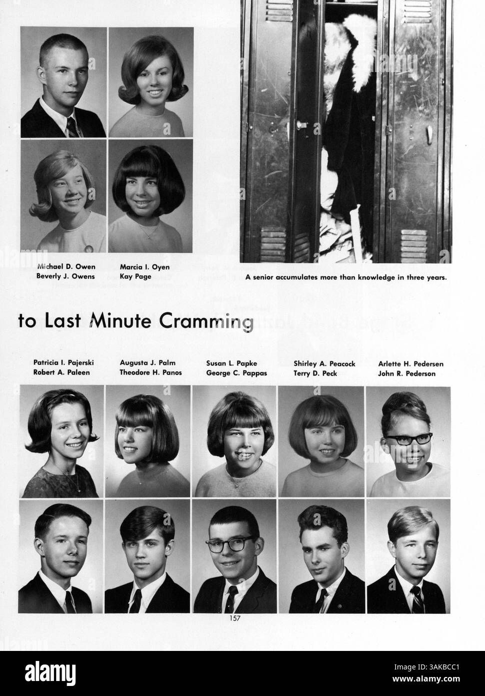 This high school yearbook, Wahian 1966, from Washburn High School ...