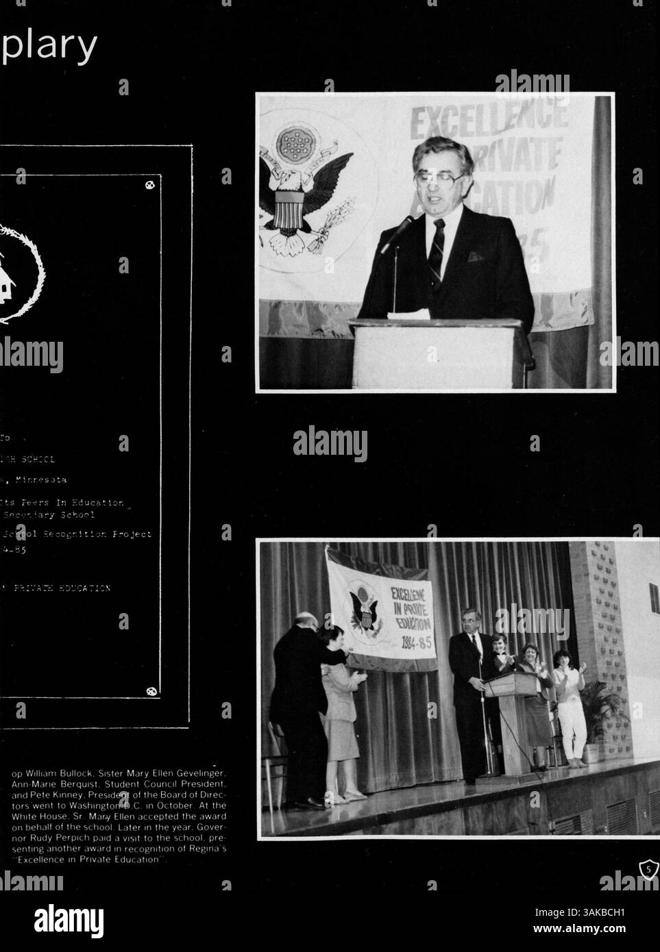 The 1986 'Trek: The Road to Success' Yearbook from Regina High School ...