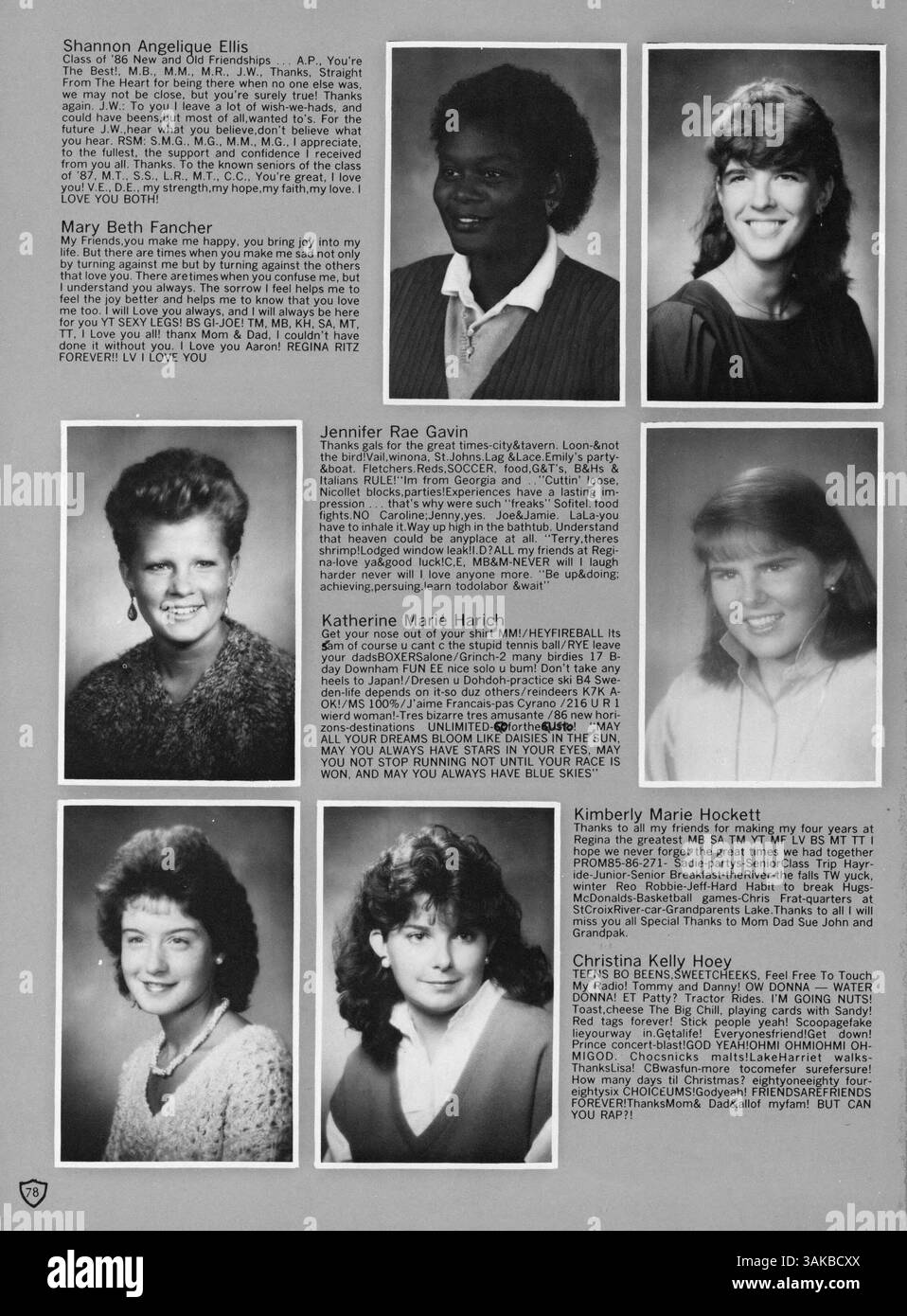 The 'Trek 1986: The Road to Success' yearbook captures key moments from ...