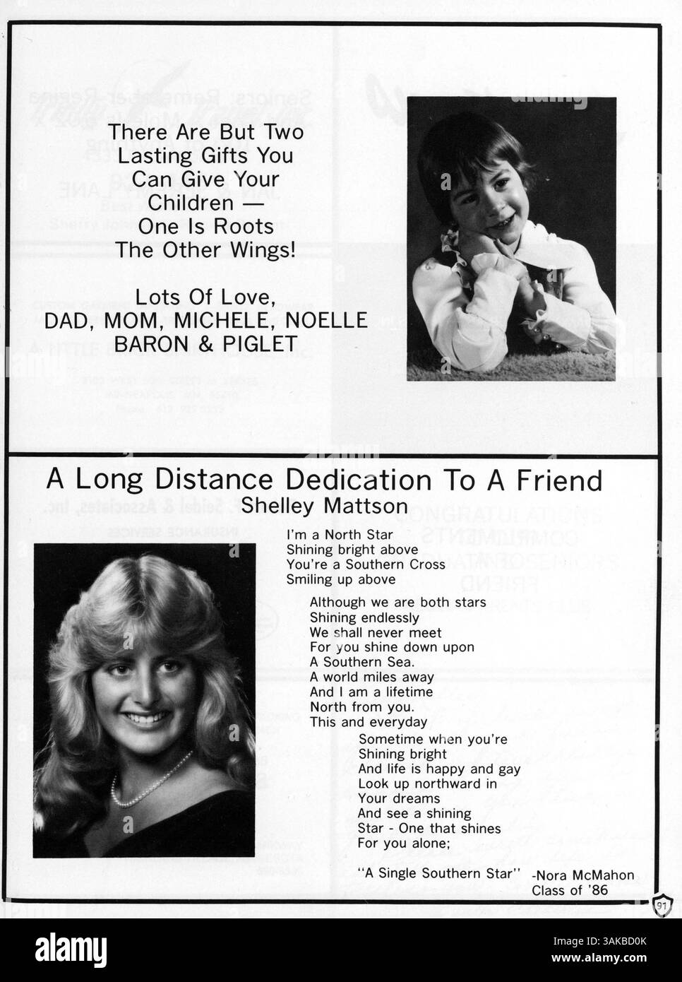 The 1986 'Trek: The Road to Success' Yearbook from Regina High School ...