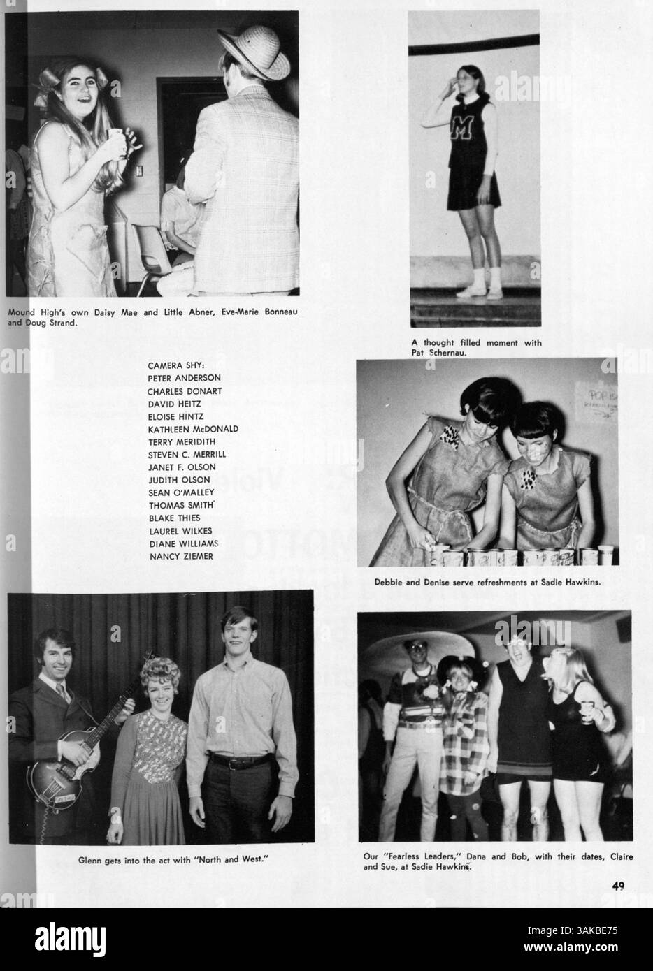 The 1970 edition of Mound High School's yearbook, The Mohian Seventy, documents key moments of ...