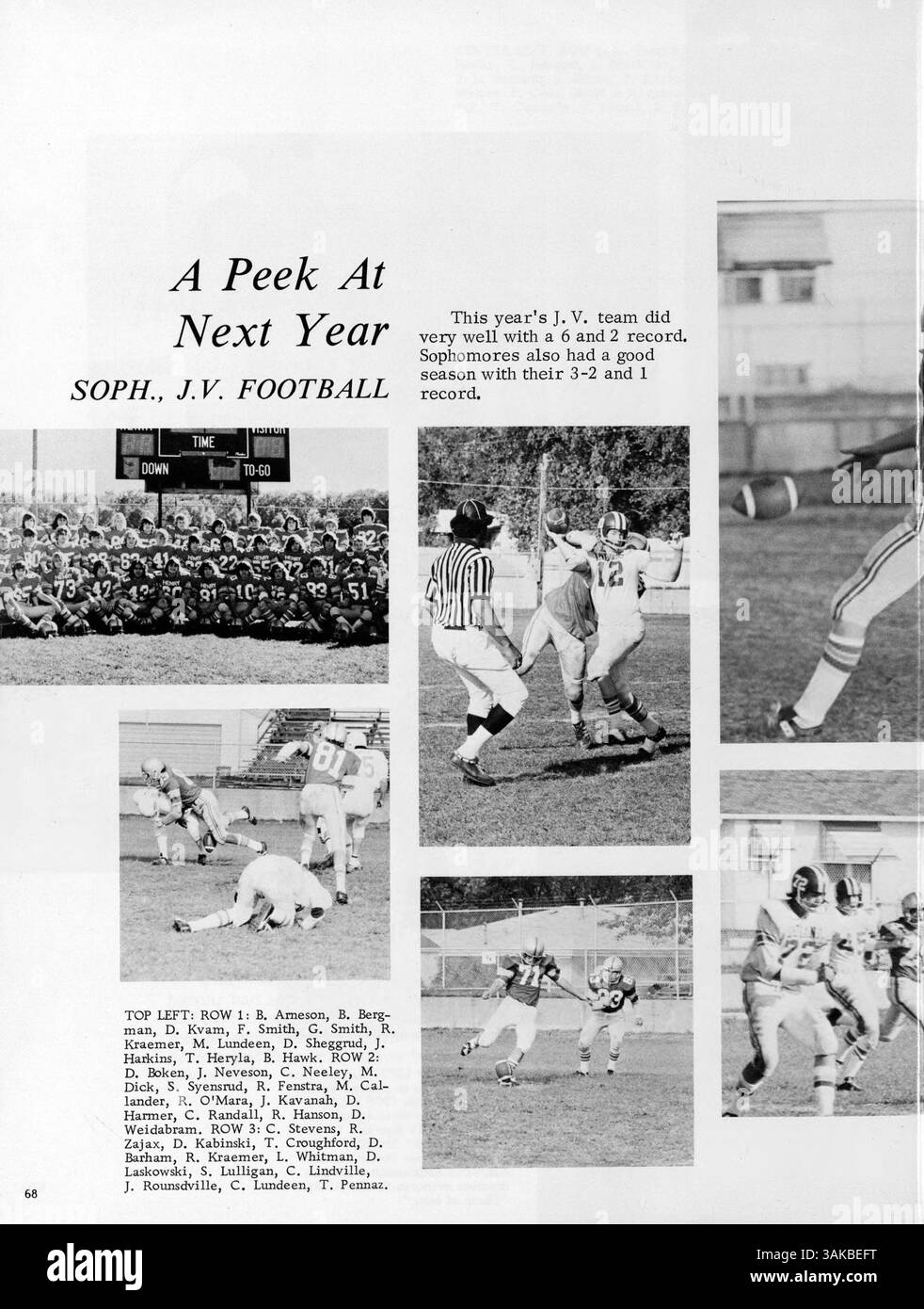 The 1976 yearbook from Patrick Henry High School highlights the major ...