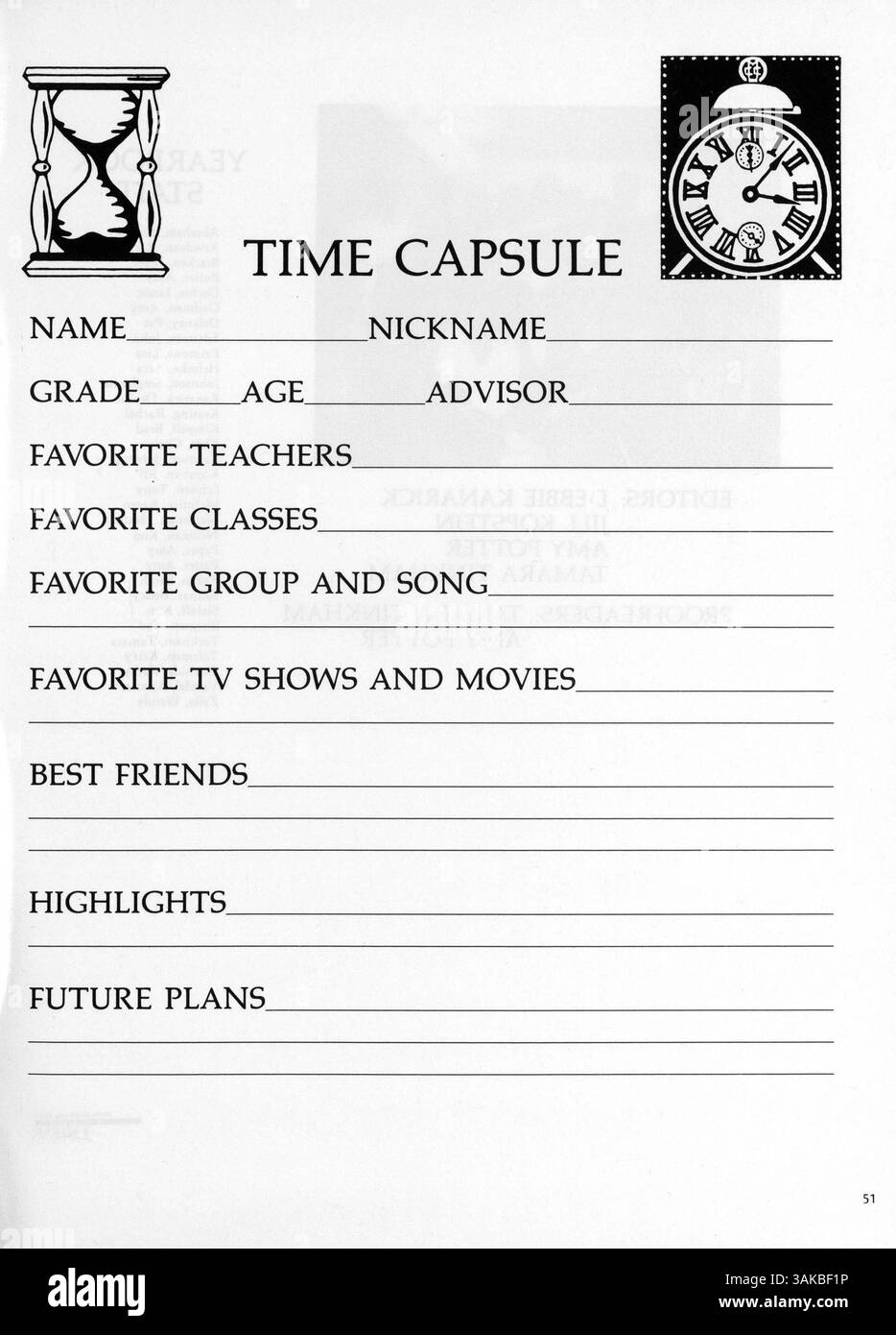 Class of 1985 memories Black and White Stock Photos & Images - Alamy