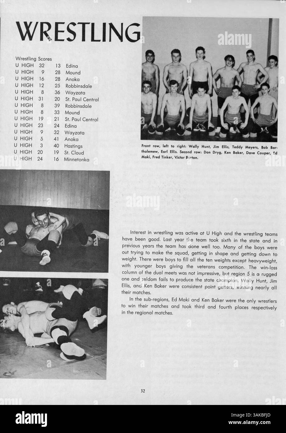 The 1953 University High yearbook highlights the student body, teachers ...