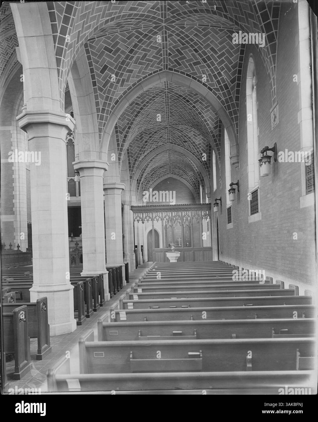 The side chapel on the West side of the nave of St. Mark's Episcopal ...