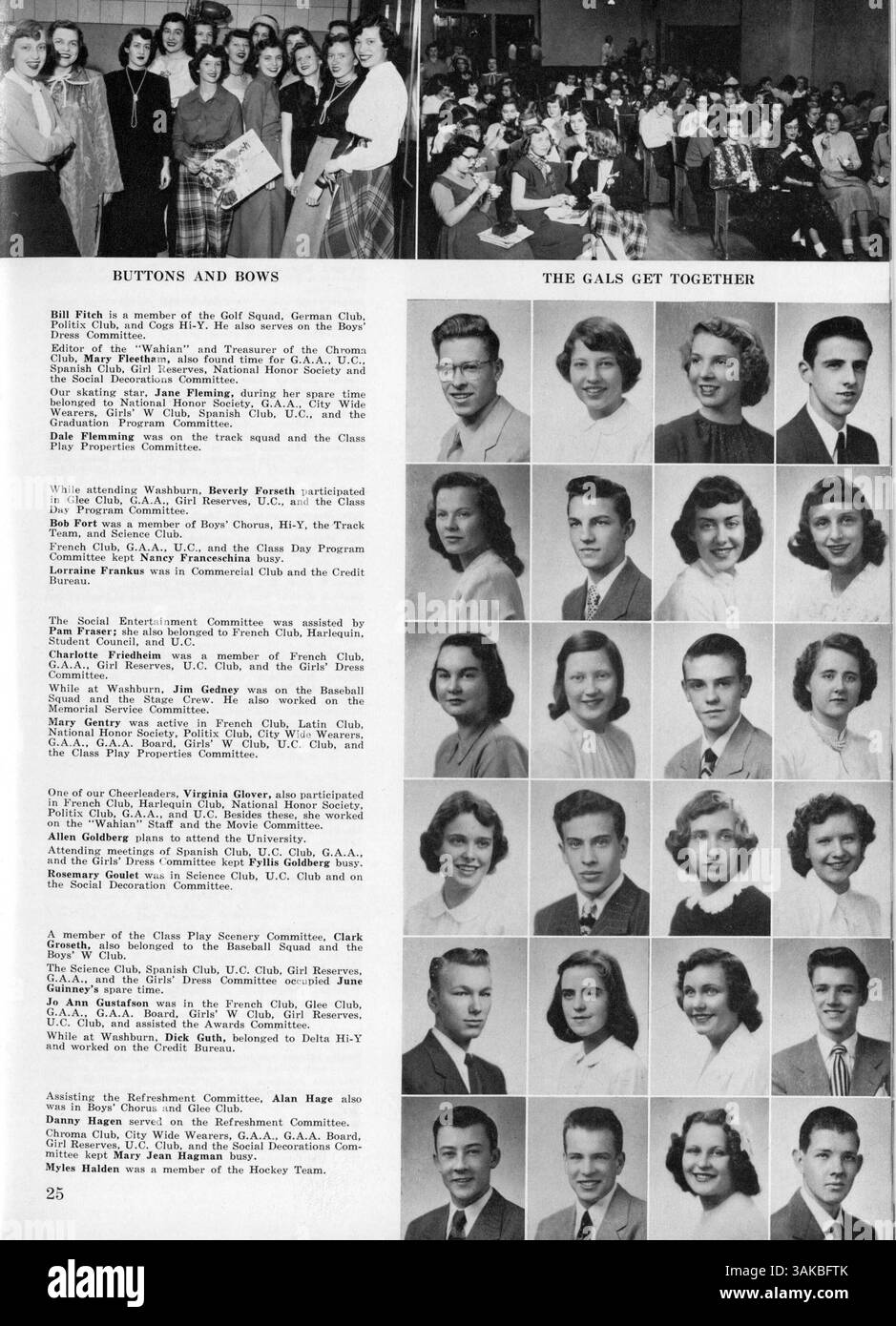 This high school yearbook documents the academic and extracurricular ...