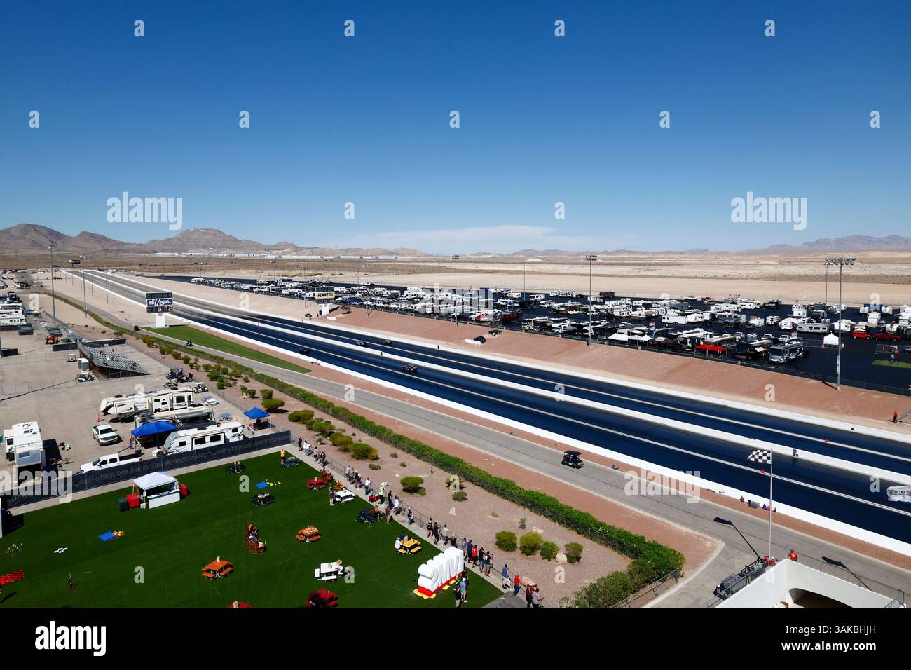 LAS VEGAS, NV - MARCH 05: General view of The Park and the Burnout RV ...