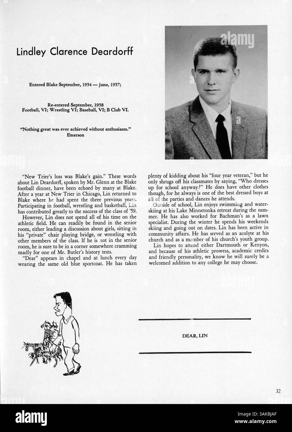 Blake High School's 1959 yearbook, 'Call O'Pan,' highlights the ...