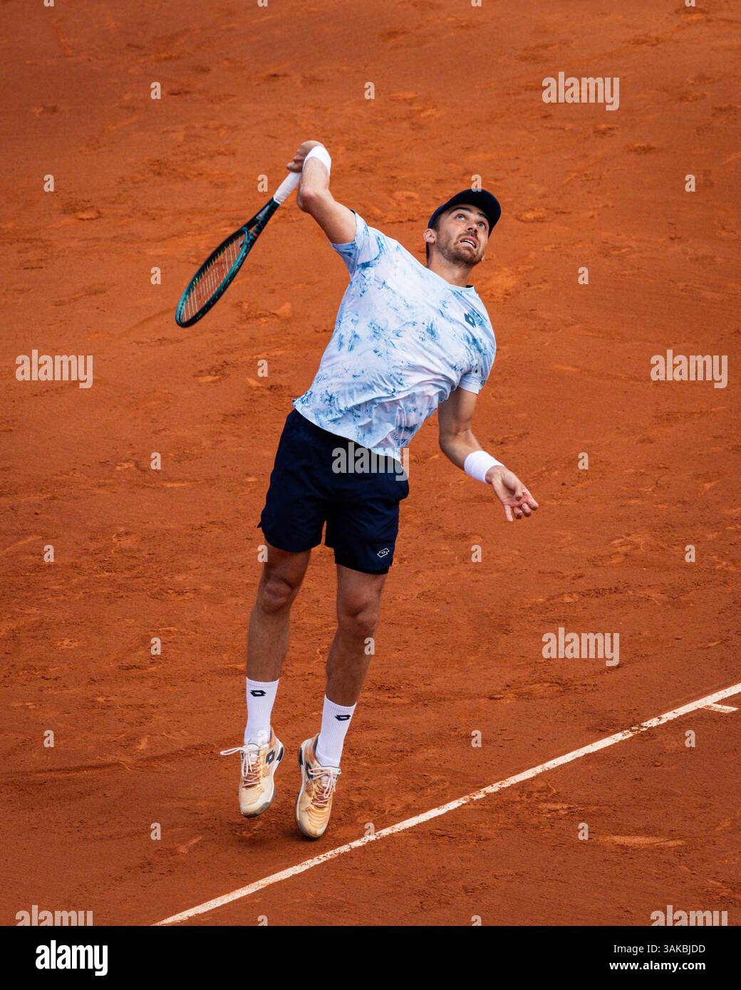 Benjamin Bonzi of France during their match of day one of the Barcelona ...