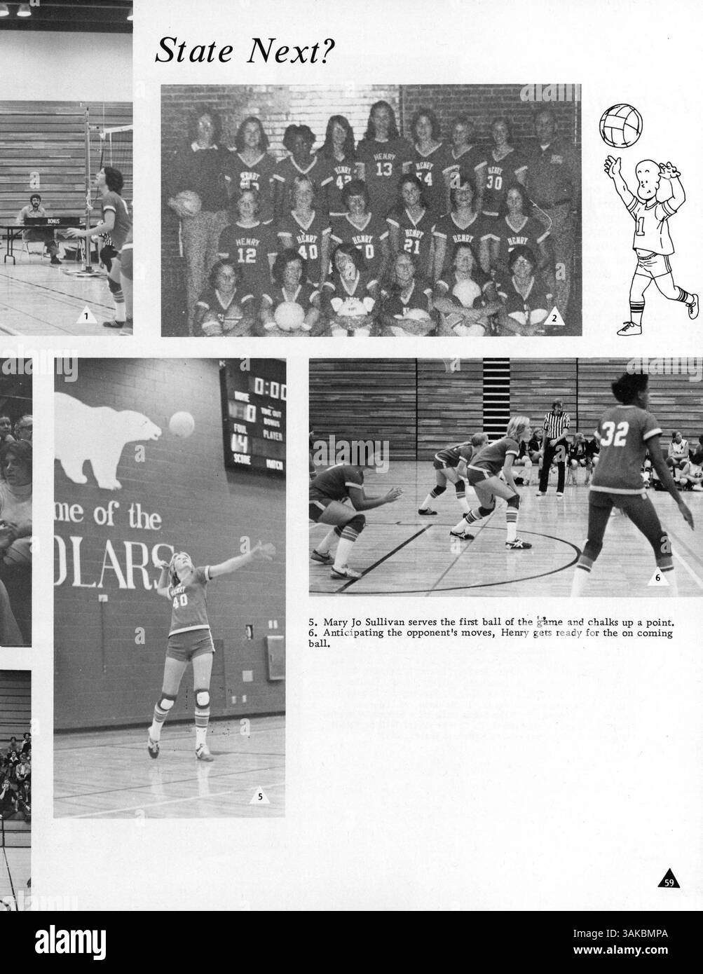 This yearbook from Patrick Henry High School features key moments from ...