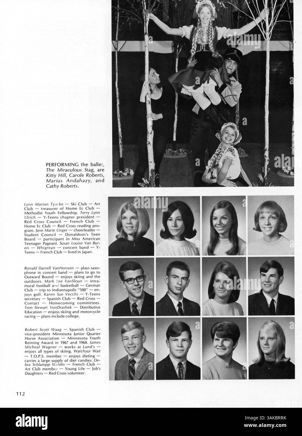 The 1969 Whigrean yearbook from Edina High School documents the students, teachers, clubs ...