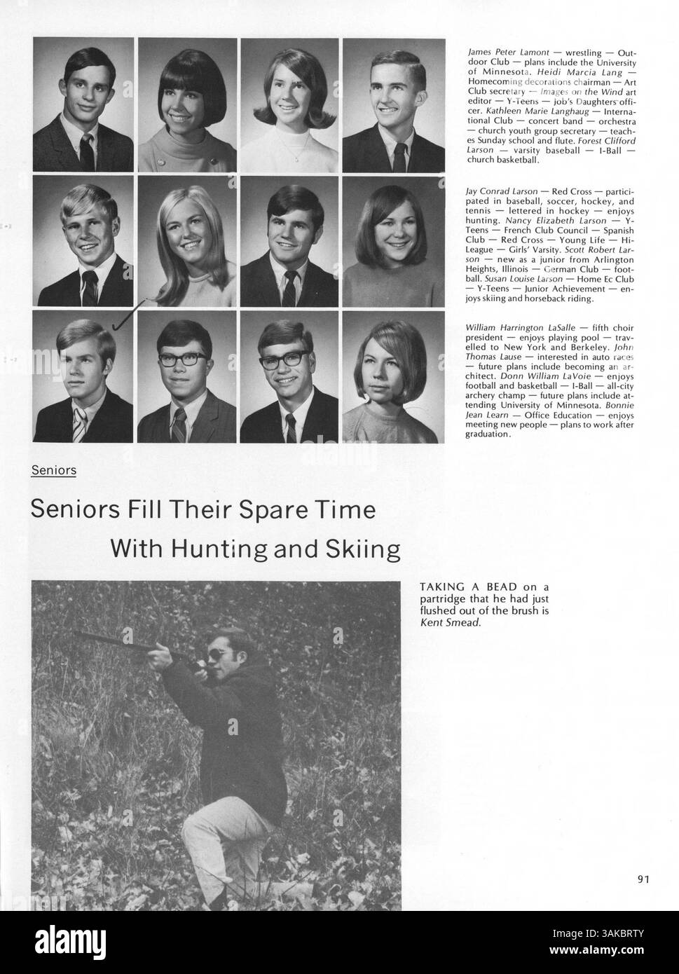 The 1969 Whigrean yearbook from Edina High School offers a detailed record of the 1968-1969 ...