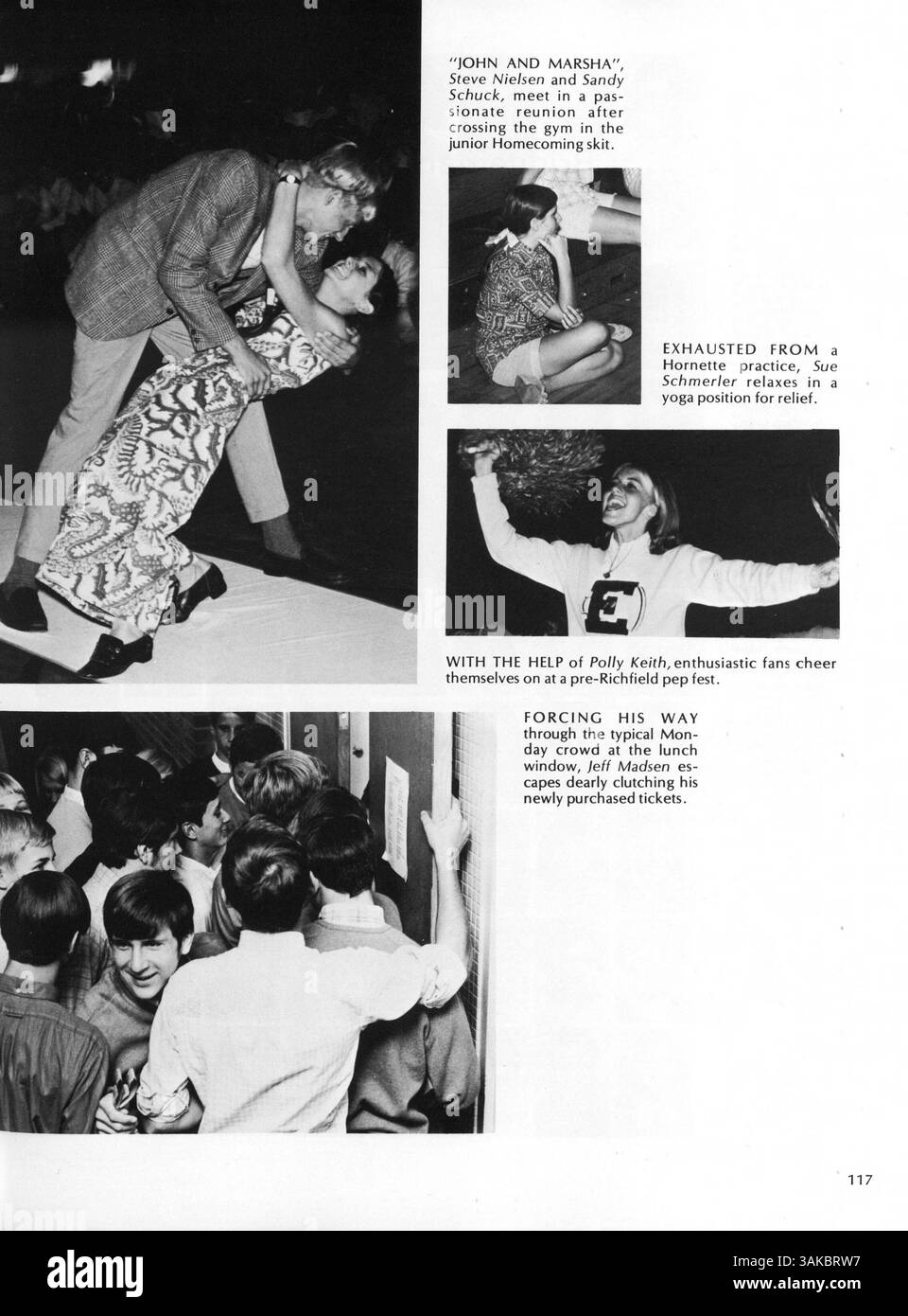 The 1969 Whigrean yearbook from Edina High School documents the ...