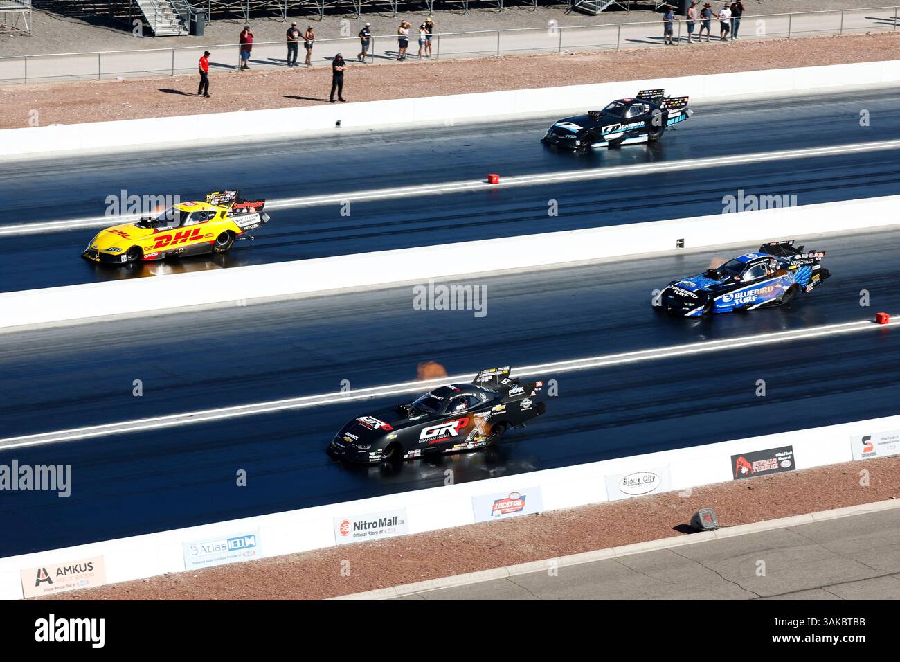 LAS VEGAS, NV - MARCH 05: JR Todd (8 FC, top right ) DHL Toyota GR ...