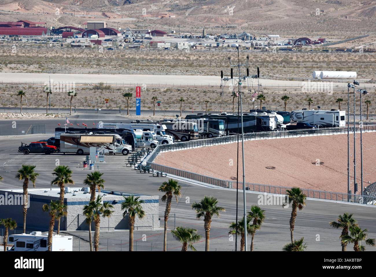 LAS VEGAS, NV - MARCH 05: General view of the Vegas Veranda RV Lot at ...