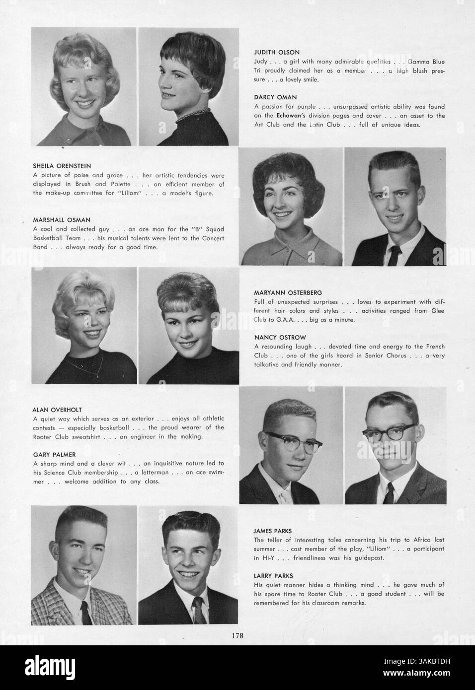 Echowan, the 1960 St. Louis Park High School yearbook, offers an ...