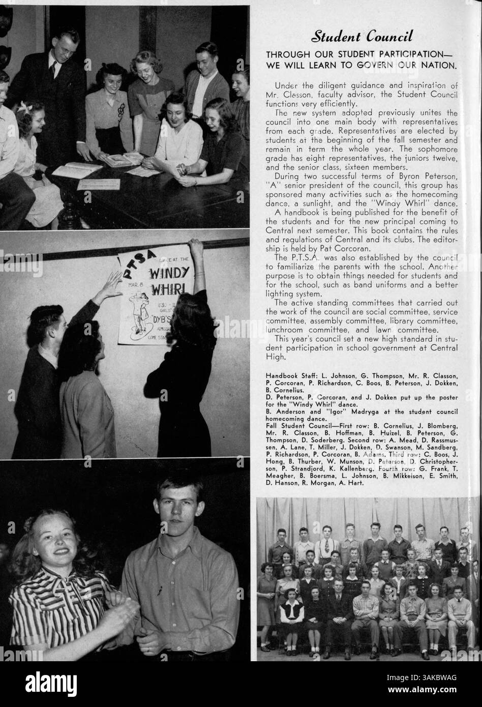 The 1946 Centralian Yearbook documents the achievements of Central High ...