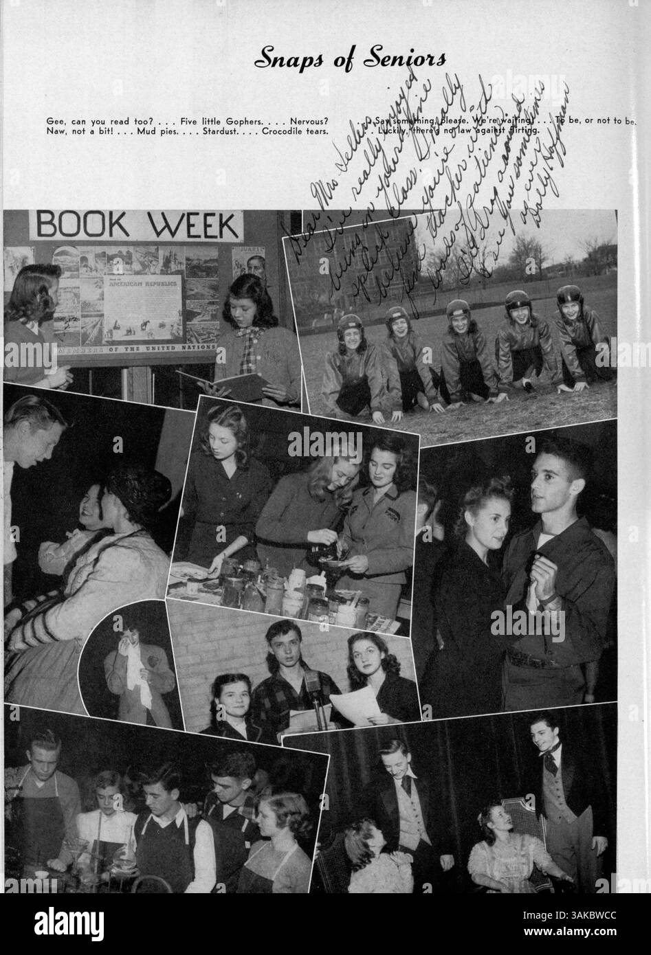 The 1946 Centralian Yearbook from Central High School captures the ...