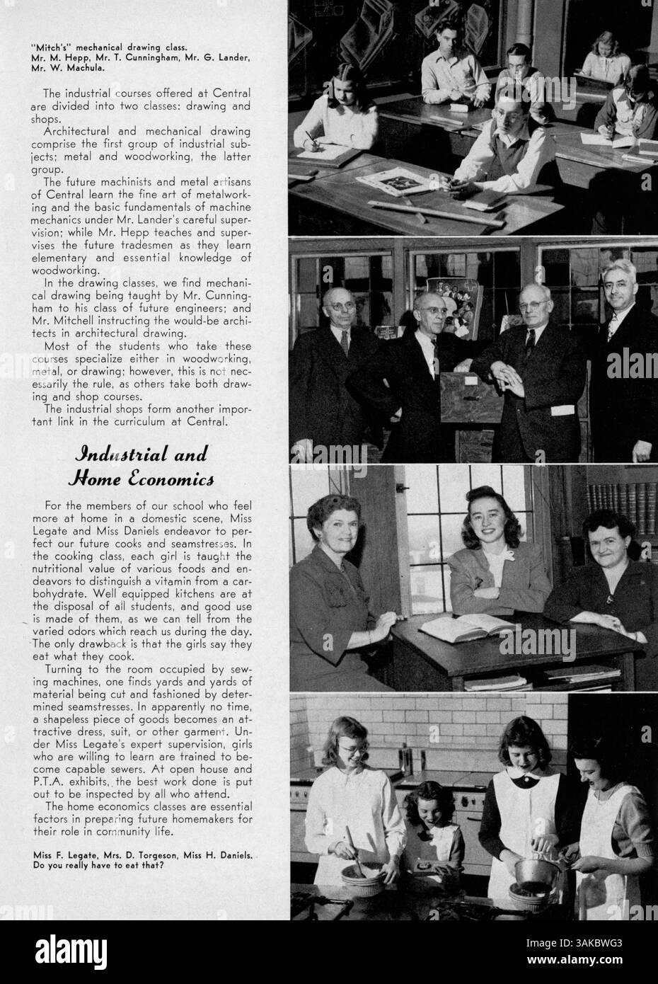 The 1946 Central High School yearbook, Centralian, documents the ...