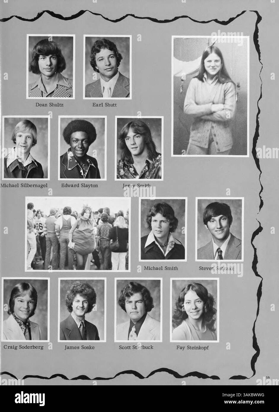 The Roosevelt 1976 yearbook documents the student body, faculty, clubs ...