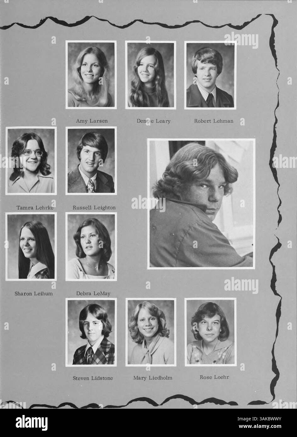The 1976 Roosevelt High School yearbook, Sagamore, documents the ...
