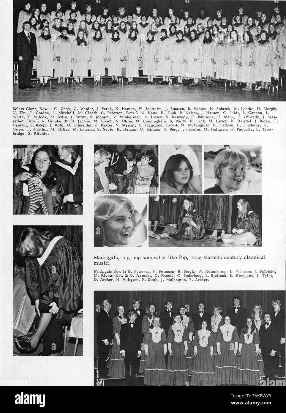 The Roosevelt High School 1976 yearbook showcases the school year’s ...
