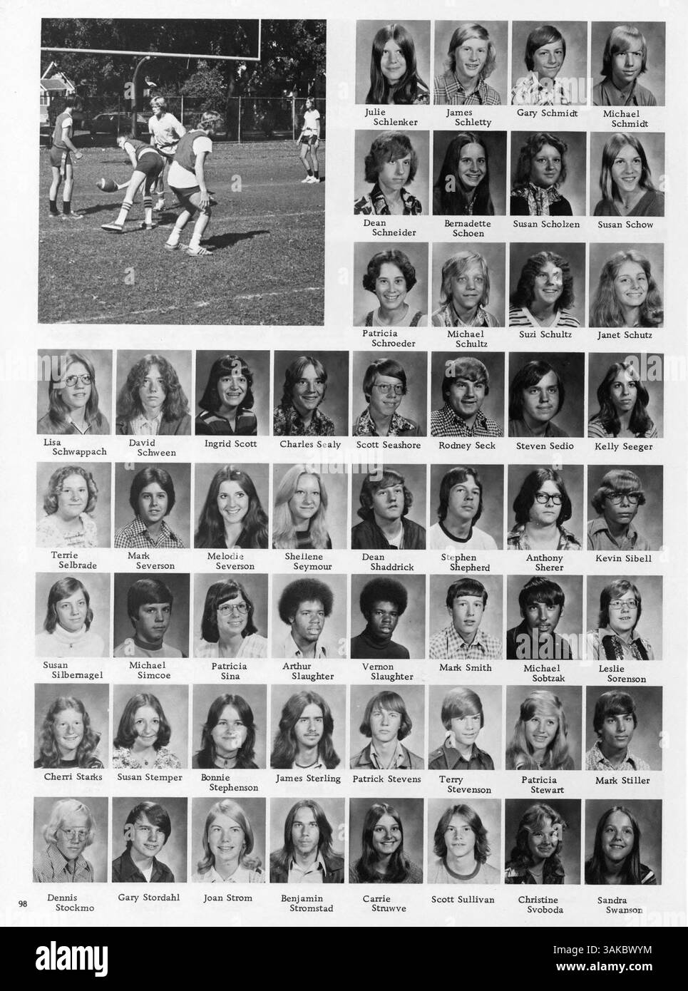The 1976 Sagamore yearbook documents the key events and people of ...